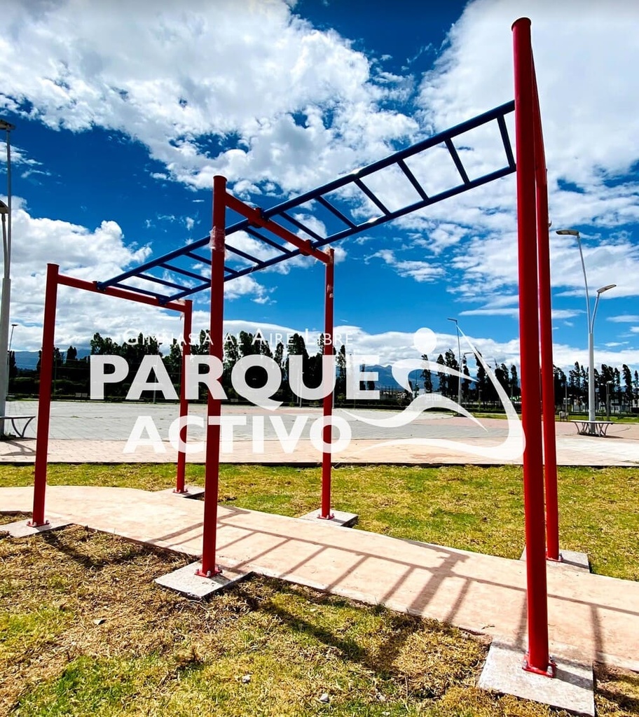 Barra inclinada centrica | Parque Activo